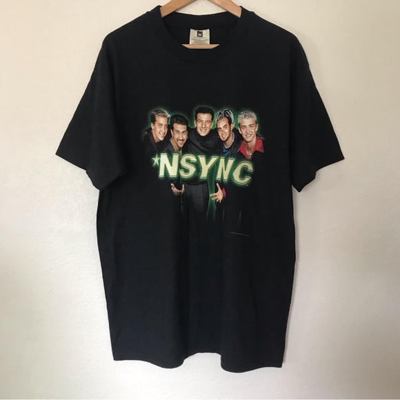 Shirts | Authentic Vintage 1998 Nsync Band T Shirt | Poshmark